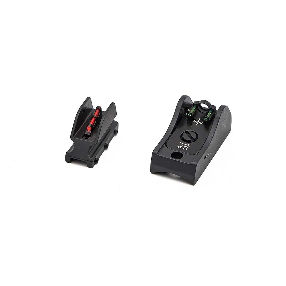 High-Quality LPA SHB03R Adjustable Sight Set with Fiber Optic ...