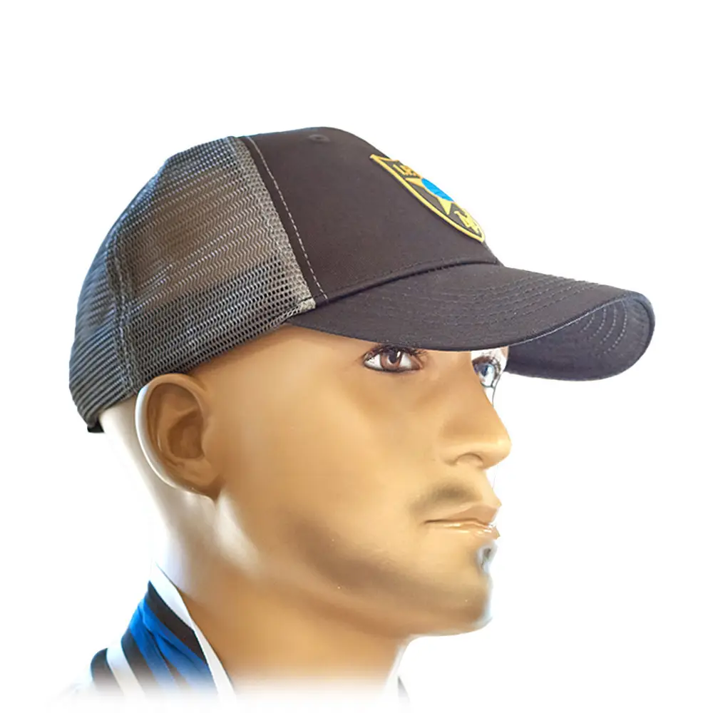 IPSC Official Cap with PVC "IPSC Shield" Logo - Black