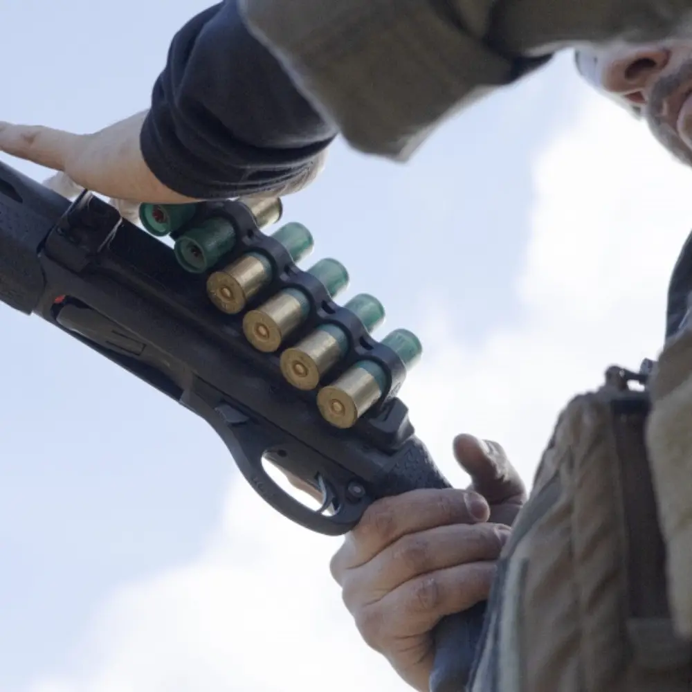 Side Saddle de 6 cartuchos Cal. 12 para Benelli M4 - Toni System