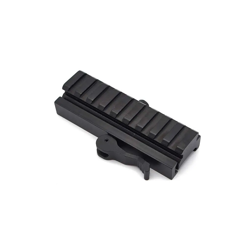 AR Flat Top 9 Slot 20mm QD Riser Base Picatinny Rail | IPSCStore.com